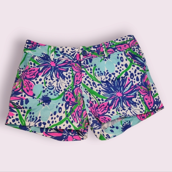 Lilly Pulitzer | Shorts | Lily Pulitzer Callahan In The Garden Eaton ...